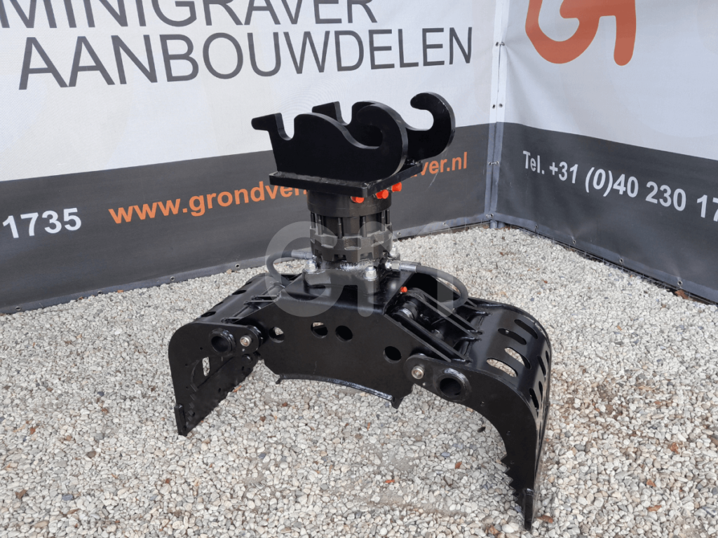 Sorteergrijper 10 hydraulisch met rotator GR55FF CW05X | Grondverzet ...