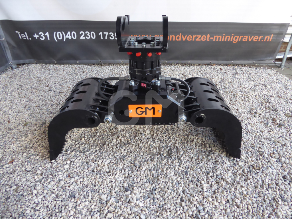 Sorteergrijper 15 hydraulisch met rotator GR55FF CW05X - Grondverzet ...
